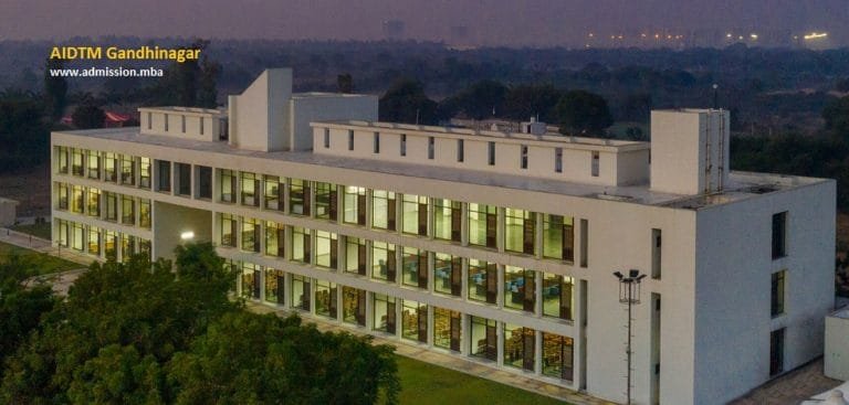 AIDTM Gandhinagar: Fees, Average Package, Admission